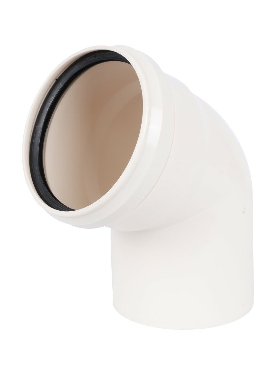 Отвод канализационный Sinikon Comfort D110, 67 гр. (504055. K)