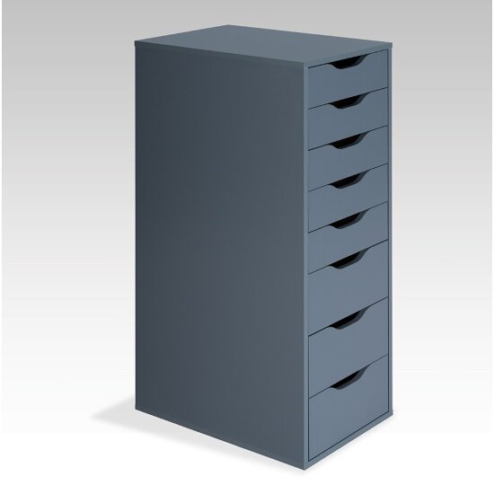 Комод Гуд Лакк S01415 Ингар 8 36x102x53, серо-бирюзовый