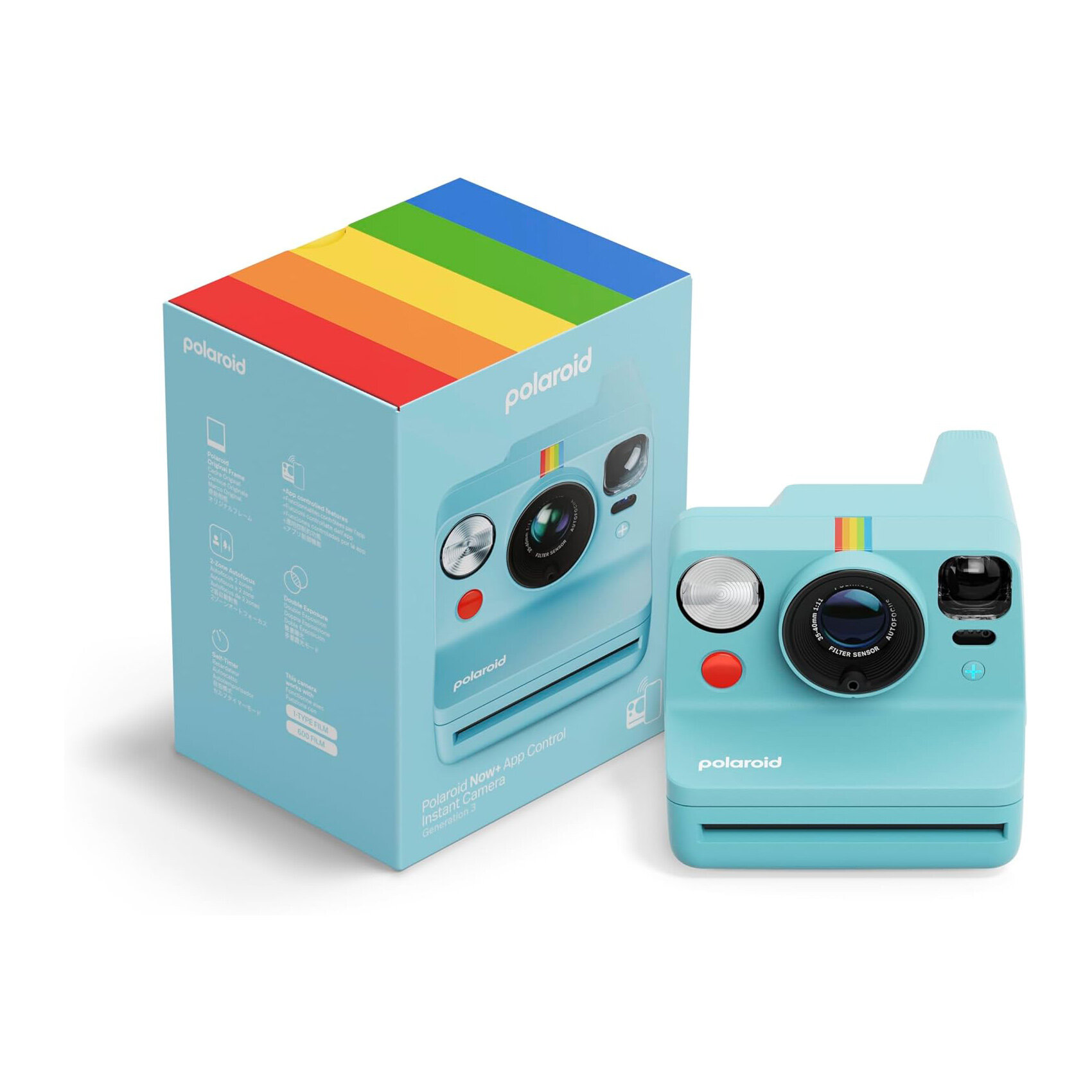 Фотоаппарат Polaroid Now+ Generation 3 Голубой