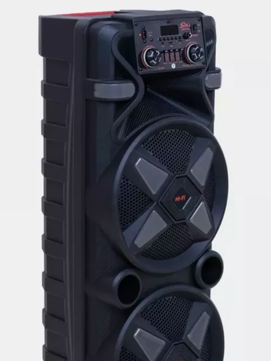 Динамики SING-E ZQS12205, Bluetooth, двойные, 12 дюймов, черные