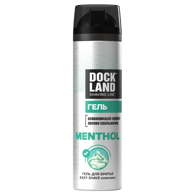 Гель для бритья DOCKLAND Menthol 200мл
