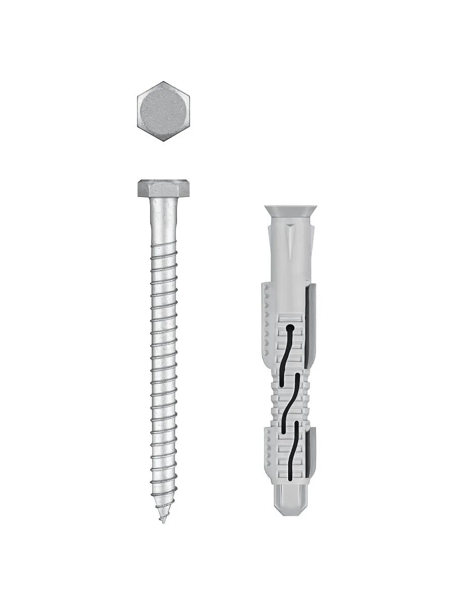 ЗУБР Дюбель фасадный ФД-П 10 x 80 мм 50 шт 301475-080