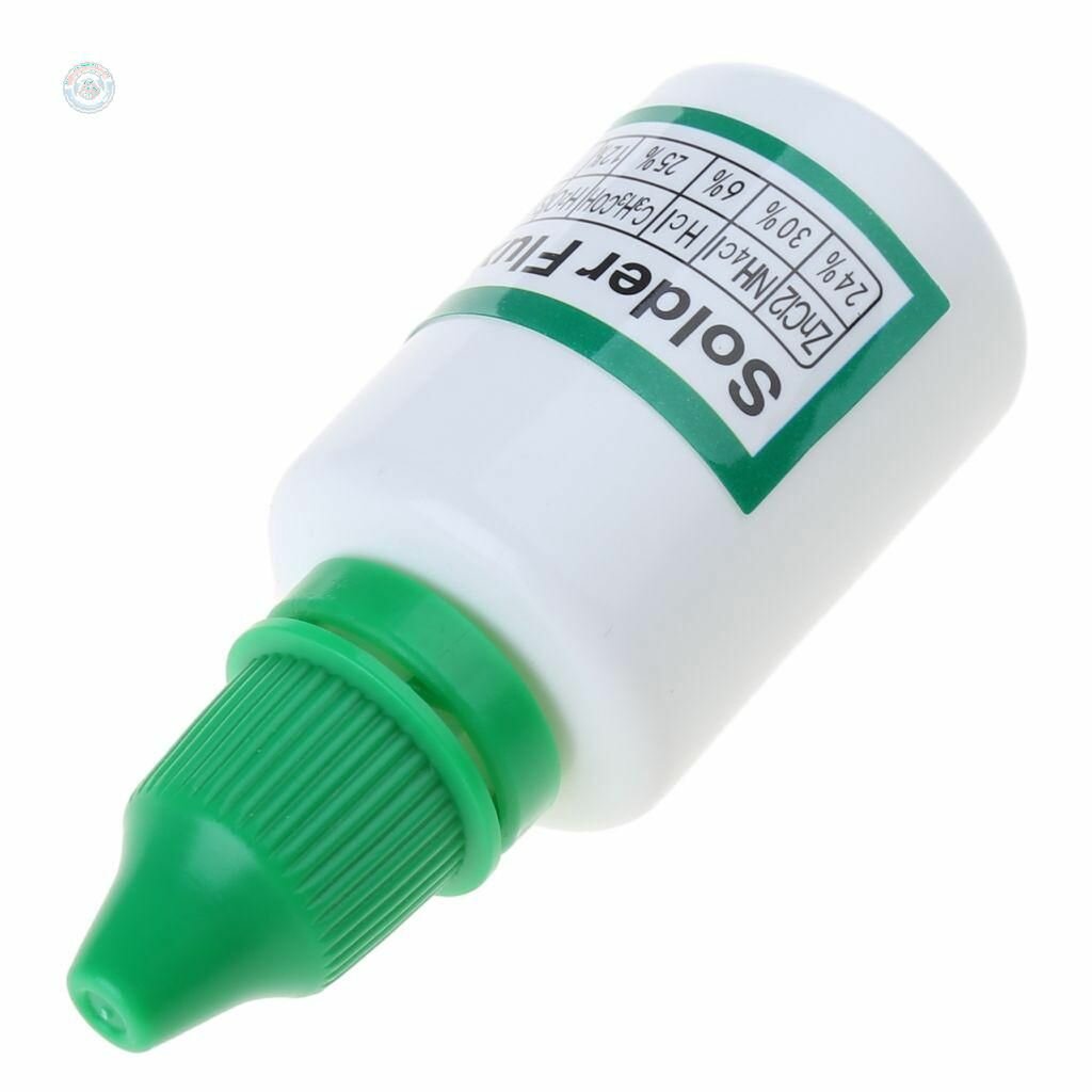 Флюс для пайки металлов 25 мл, универсальный жидкий флюс для сварки нержавейки, меди, железа и оцинкованного листа, быстрый эффект, безопасный состав