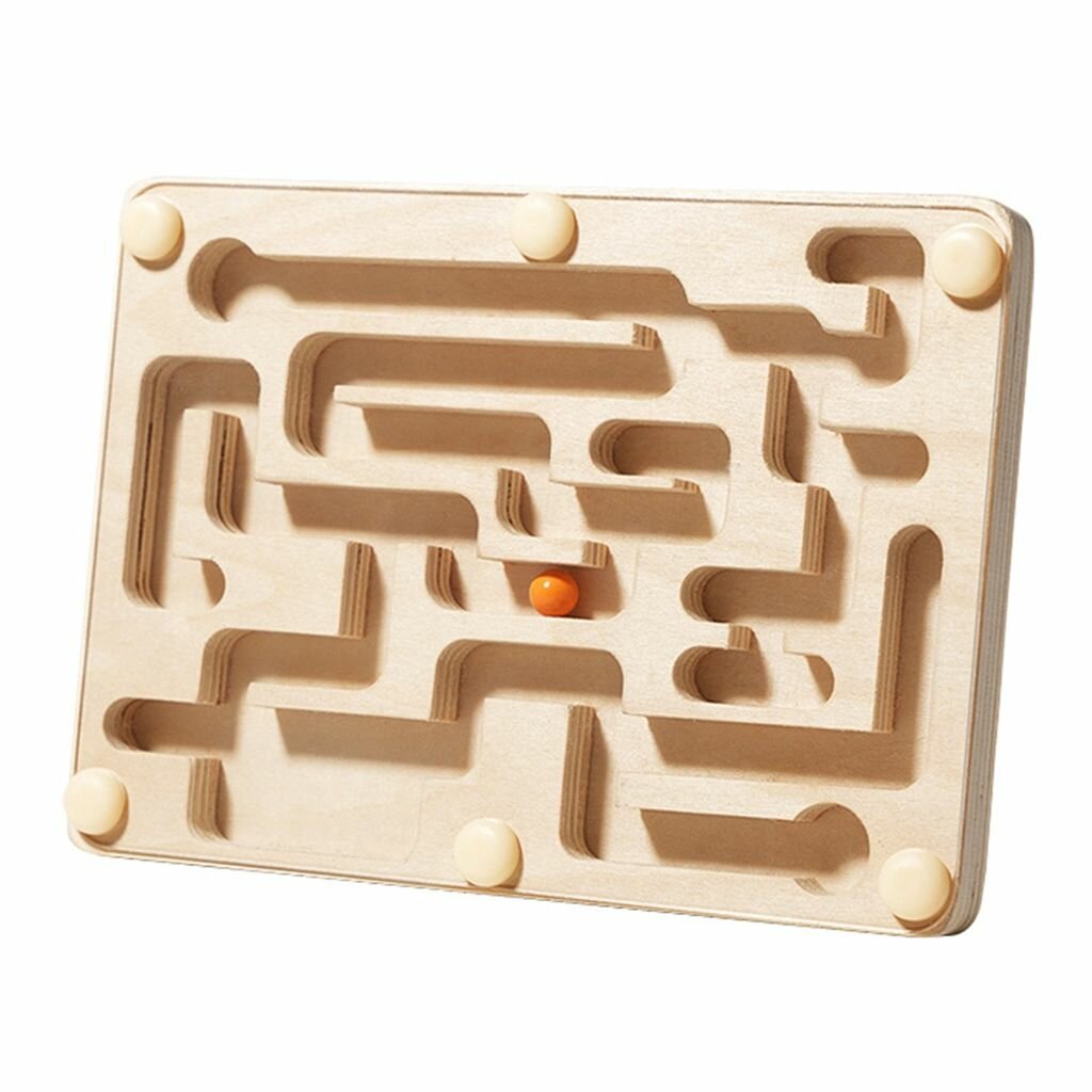 Деревянный лабиринт для развития координации