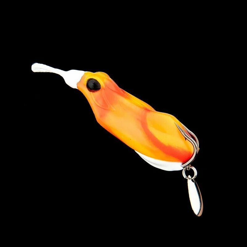 Силиконовая приманка-лягушка SGYAO 5 см/10 г Оранжевый, 6.5cm15g, Color 6