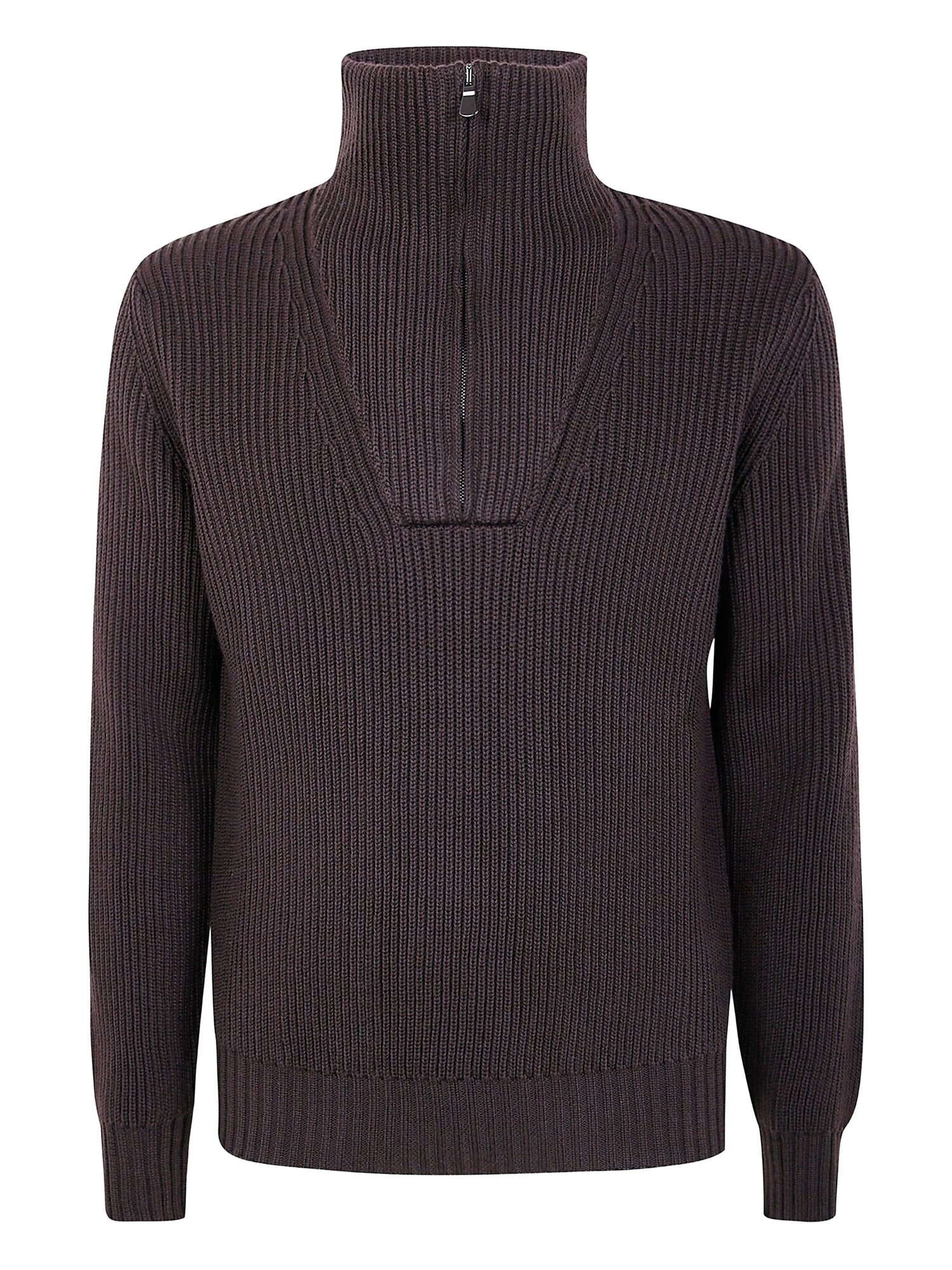 Свитер Ribbed high-neck sweater