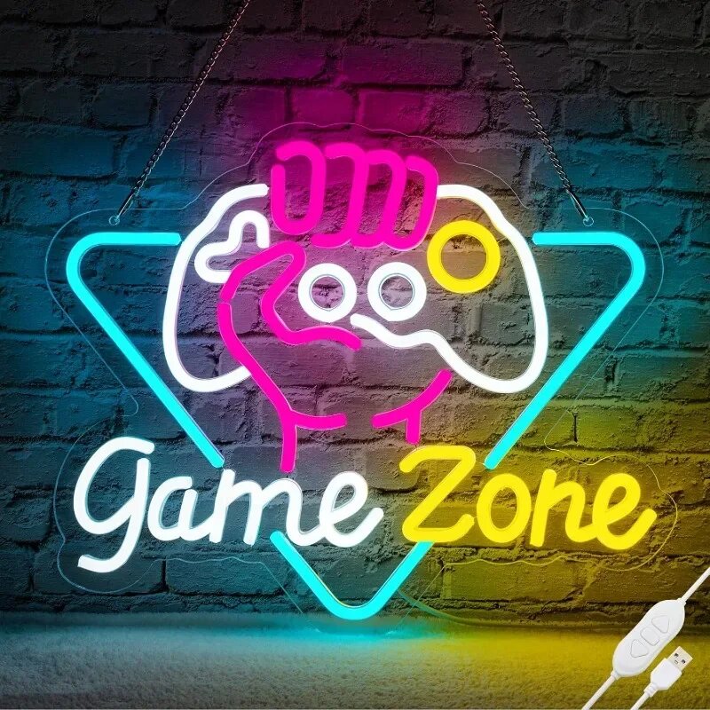 Game Zone Неоновые светодиодные вывески