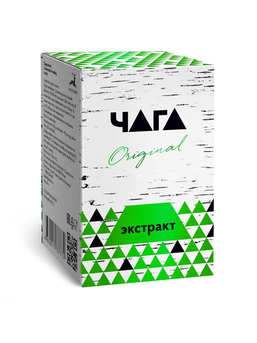 Чага экстракт Вистерра 60 капсул