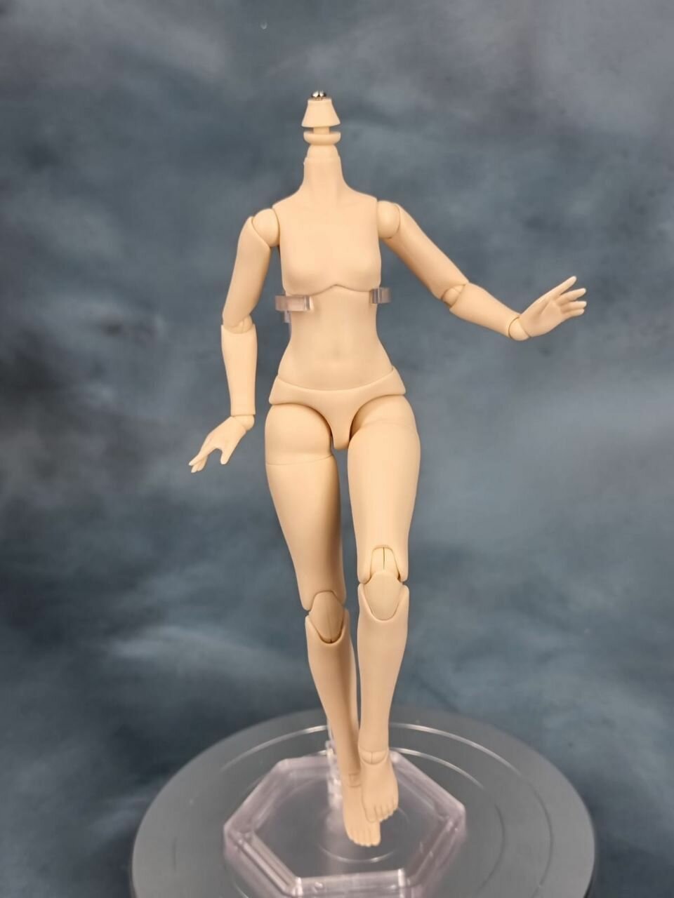Шарнирное тело для куклы 24 см сборка бежевый UMU бжд заготовка для изготовления куклы
