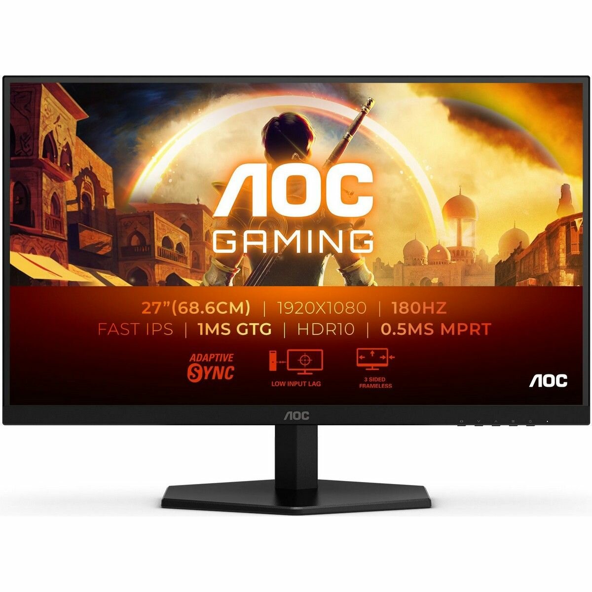 27" Монитор AOC 27G42E, IPS, 1920x1080, 180 Гц (27G42E)