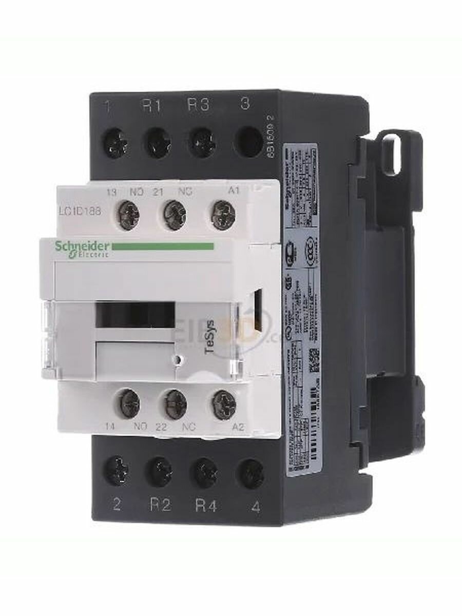 Контактор TeSys Deca, 3P(3НО), AC-3/AC-3e/<440В 65А, катушка 220В переменного тока 50/60Гц Schneider Electric