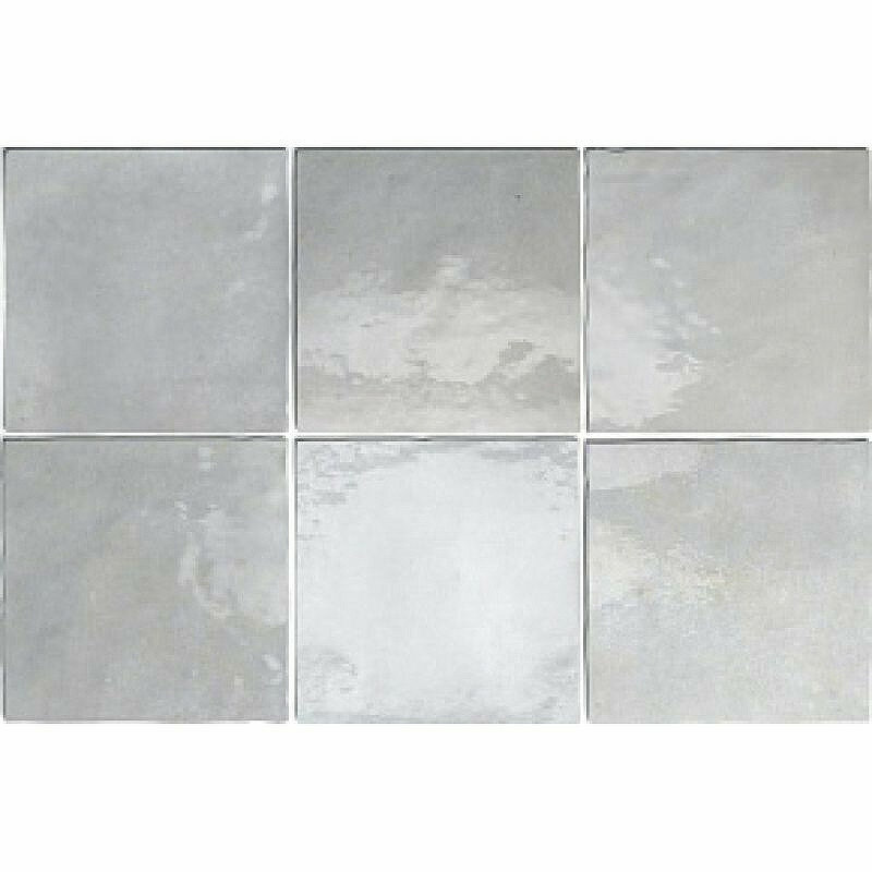 Керамическая плитка Equipe Artisan Alabaster настенная 13,2х13,2 см серый