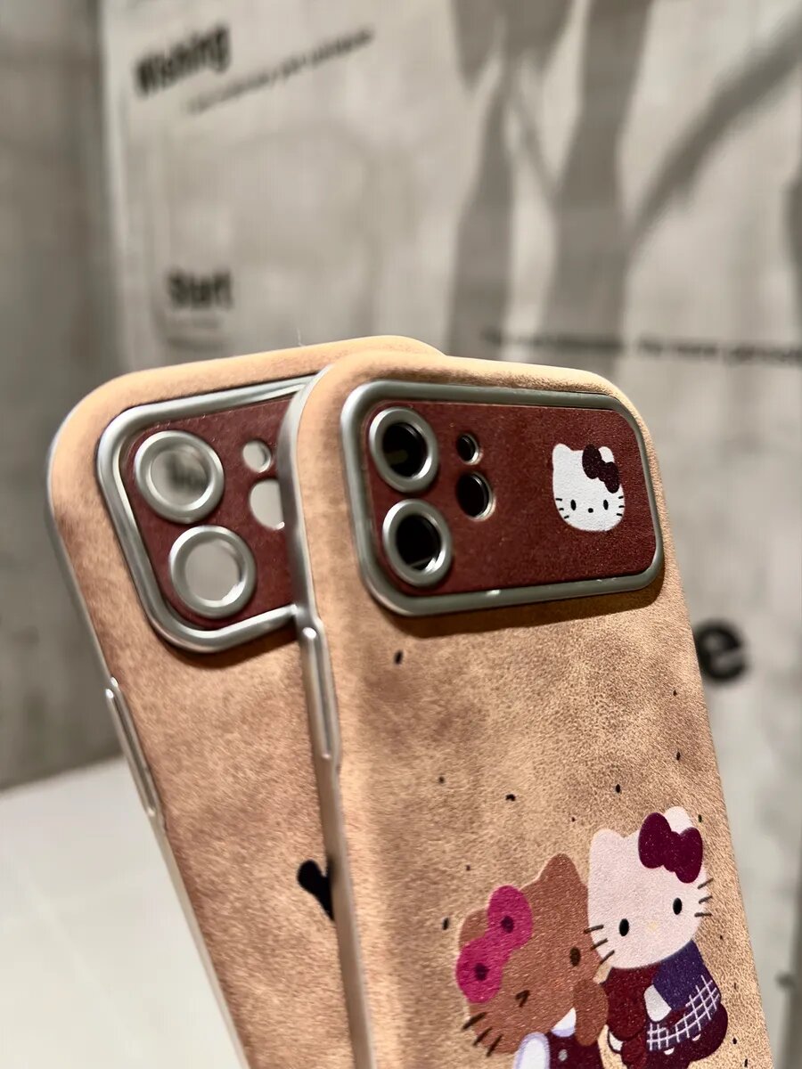 Чехол О'кейси, для iPhone 11, с принтом, защита камеры, красный/розовый/голубой/черный — фото 1