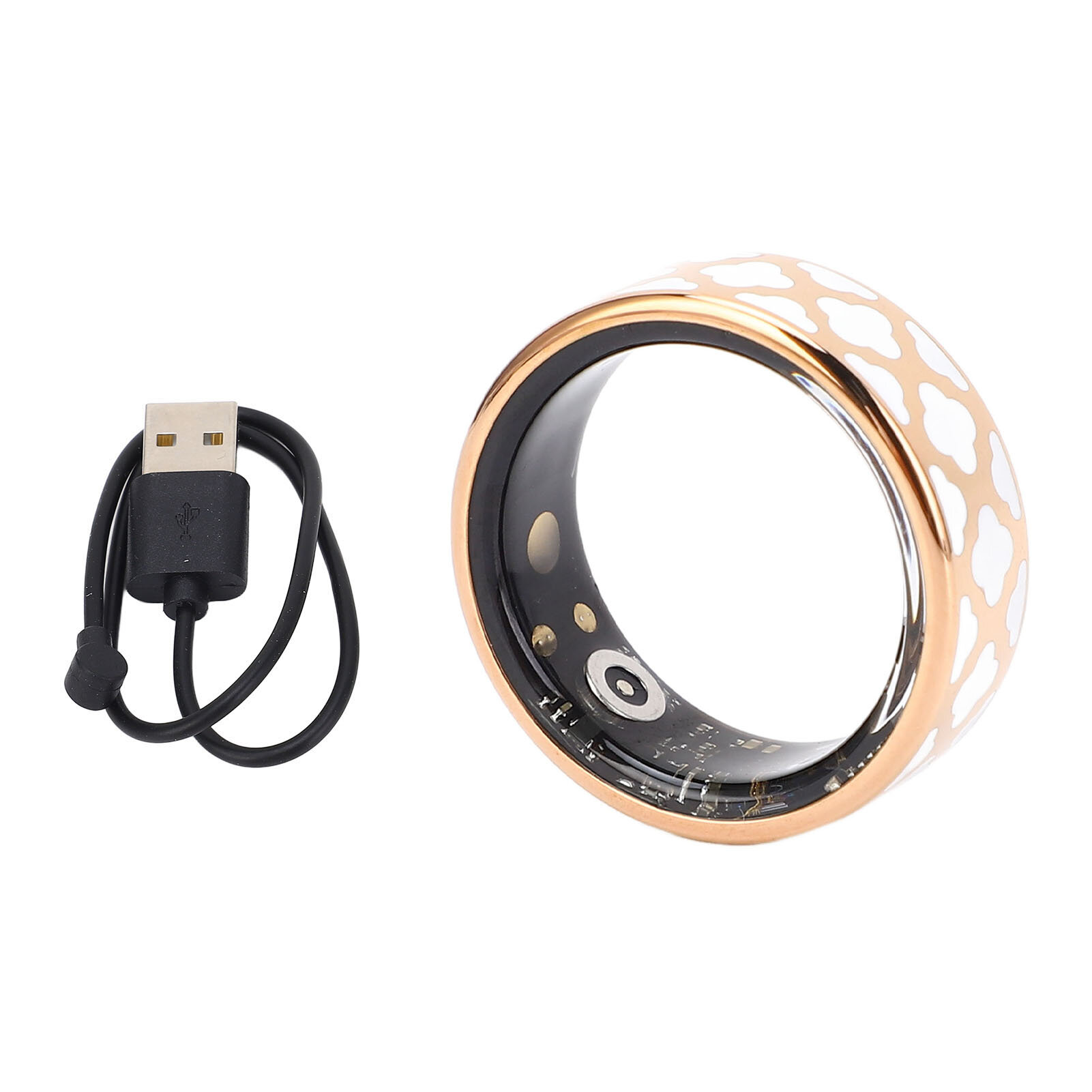 Умноекольцодляздоровья, мониторингтренировок, спортивныережимы, цифровойдисплей, нержавеющаясталь, водонепроницаемостьIP68, фитнес-трекер, размер11