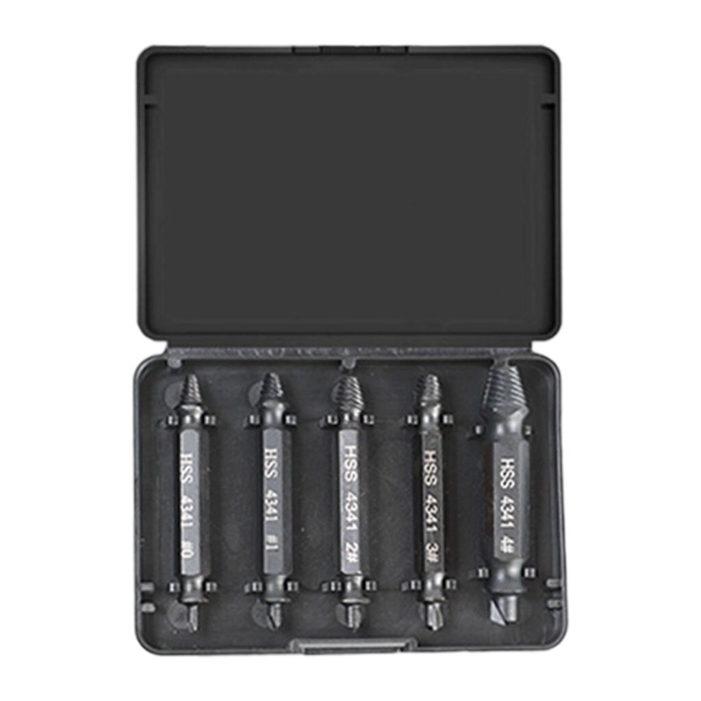 Набор сверл Для Извлечения Поврежденных винтов, Демонтированный Винтовой Экстрактор Для Поврежденных Винтов, Экстрактор Сломанных болтов