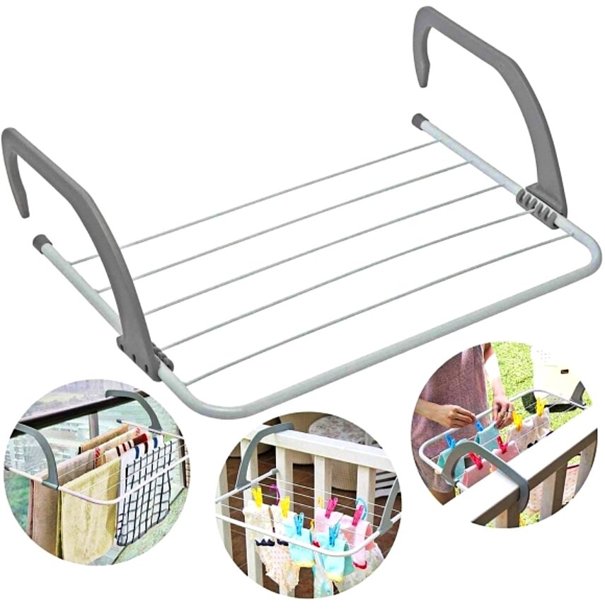 Сушилка складная на батарею для белья и мокрых вещей, сушилка универсальная