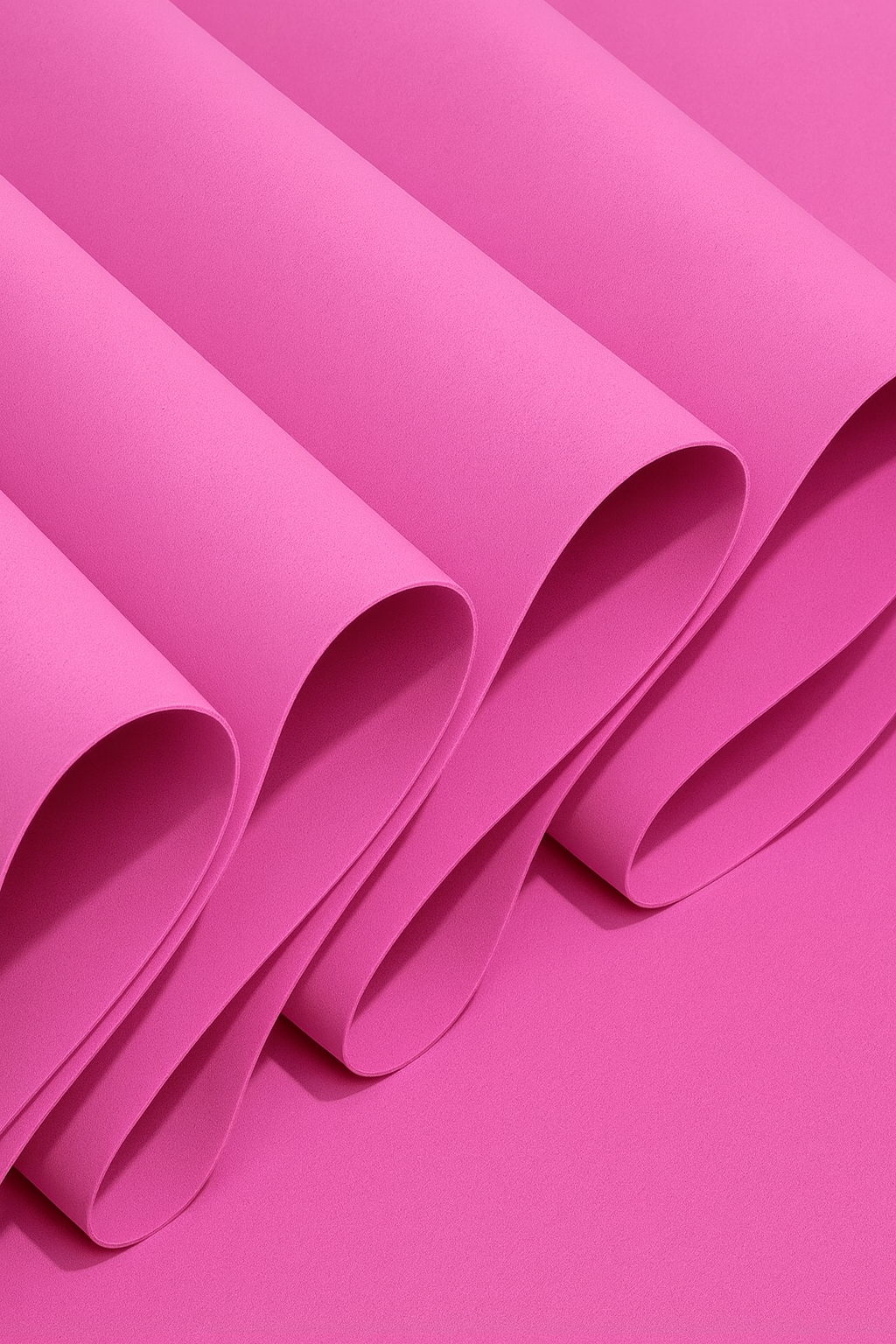 Фоамиран 1 мм 23.5*24 см. Цвет розовый. Упаковка 8 листов. Материал для творчества