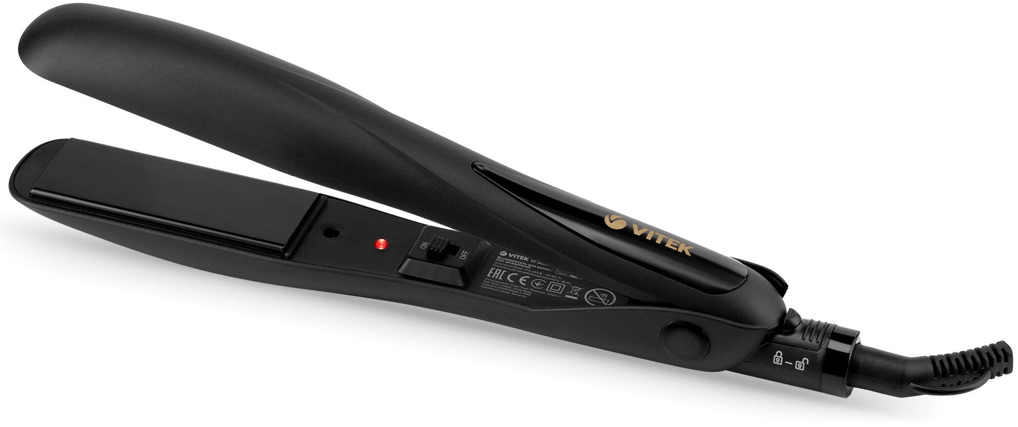 Выпрямитель для волос Vitek VT-8402 35 Вт черный