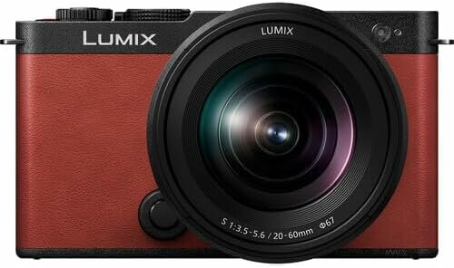 Фотоаппарат PANASONIC LUMIX S9 KIT 20-60 MM ENGLISH MENU RED