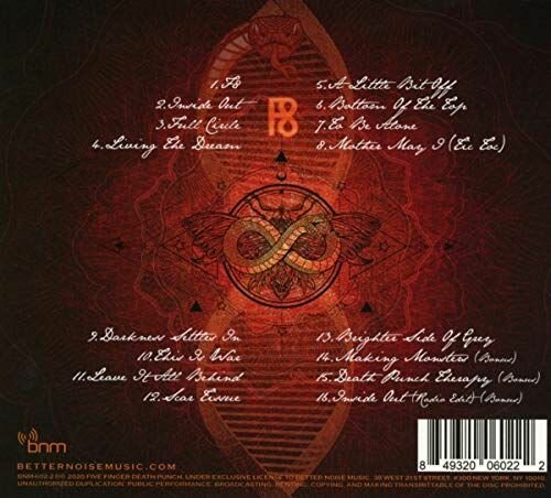 Диск Five Finger Death Punch - F8 (1 CD) — фото 1