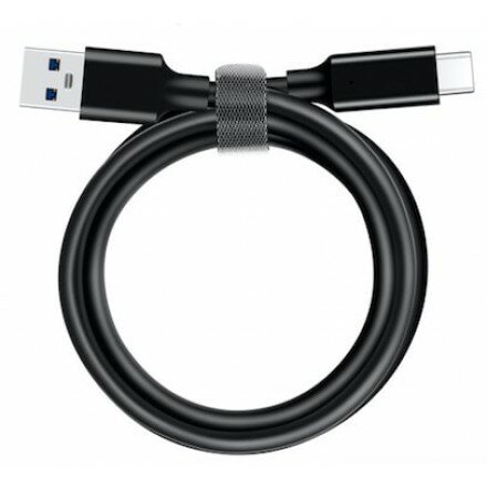 Кабель KS-is SuperSpeed+, 10 Гбит/с, USB-C-USB-A, 2.5 м, черный