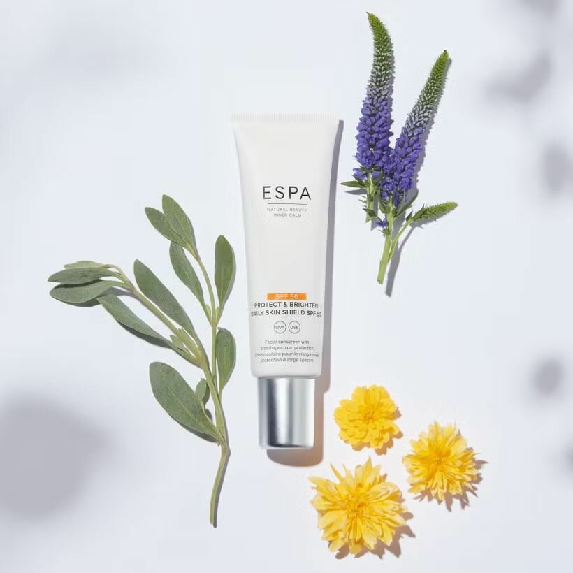 ESPA Крем солнцезащитный Protect & Brighten Daily Skin Shield SPF 50+, 50 мл