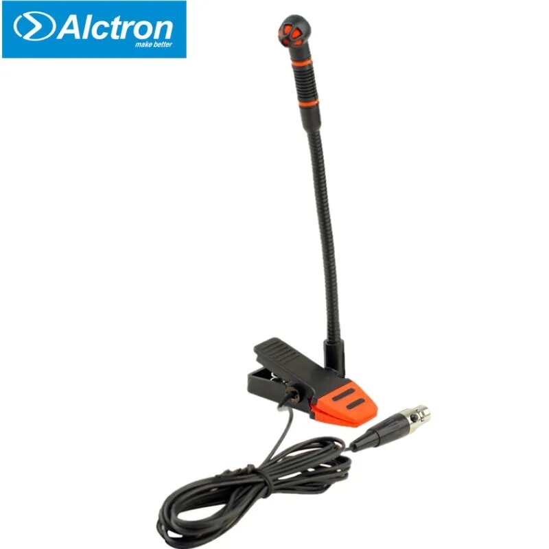 Alctron IM500 Professional Instrumental Condenser Microphone Gooseneck Mic For Orchestra Saxophone Trumpet Saxe