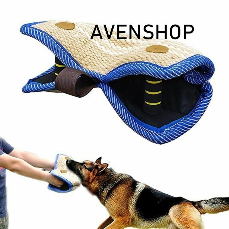 Джутовое покрытие на дрессировочный рукав для собак грызак AvenShop