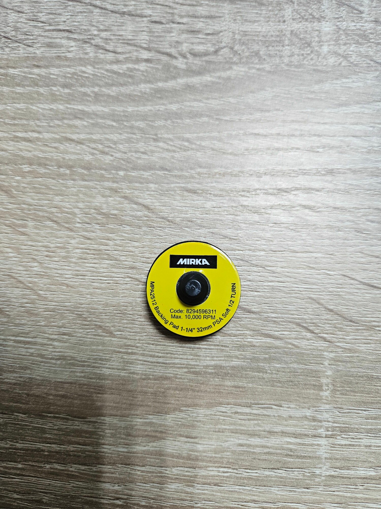 Шлифовальная подошва MIRKA 32 мм, Мягкая, Quick Lock (8294596311), 1 шт.