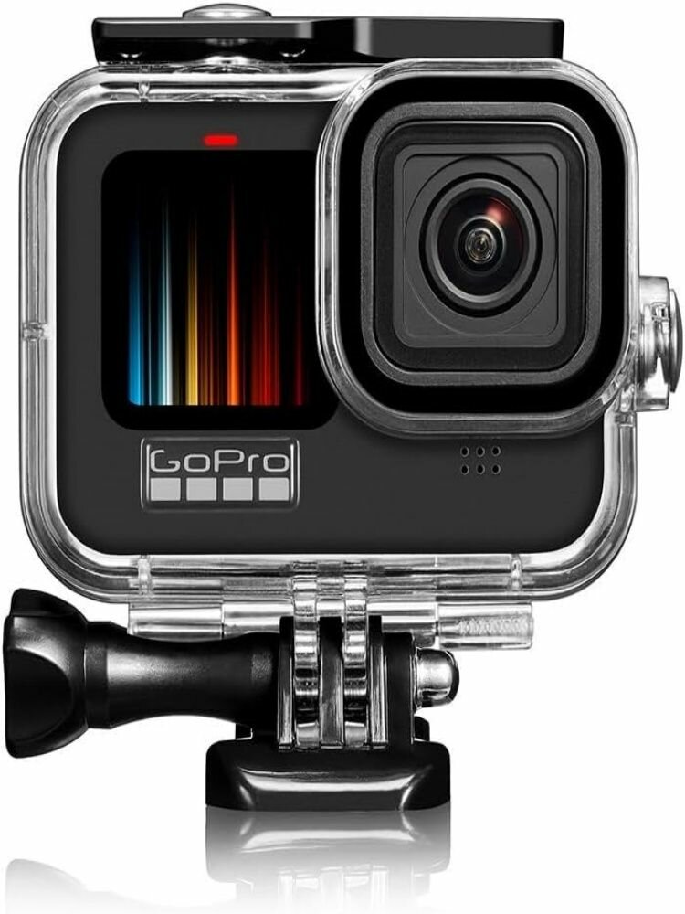 GoPro Hero13/12/11/10/ 9 Водонепроницаемая оболочка спортивной камеры, съемный объектив, защитная оболочка для дайвинга