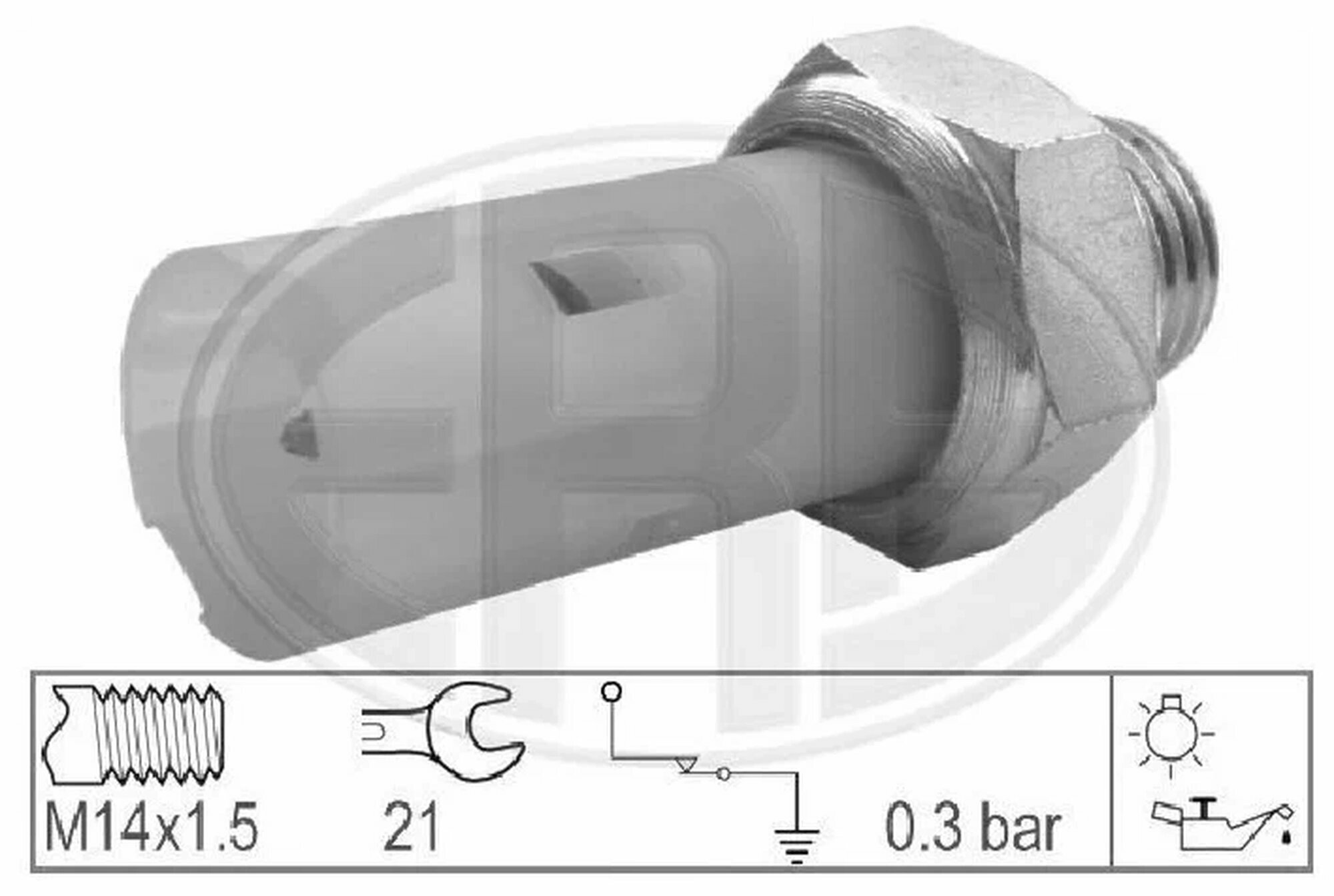 Датчик давления масла ERA 330018, для OPEL/RENAULT