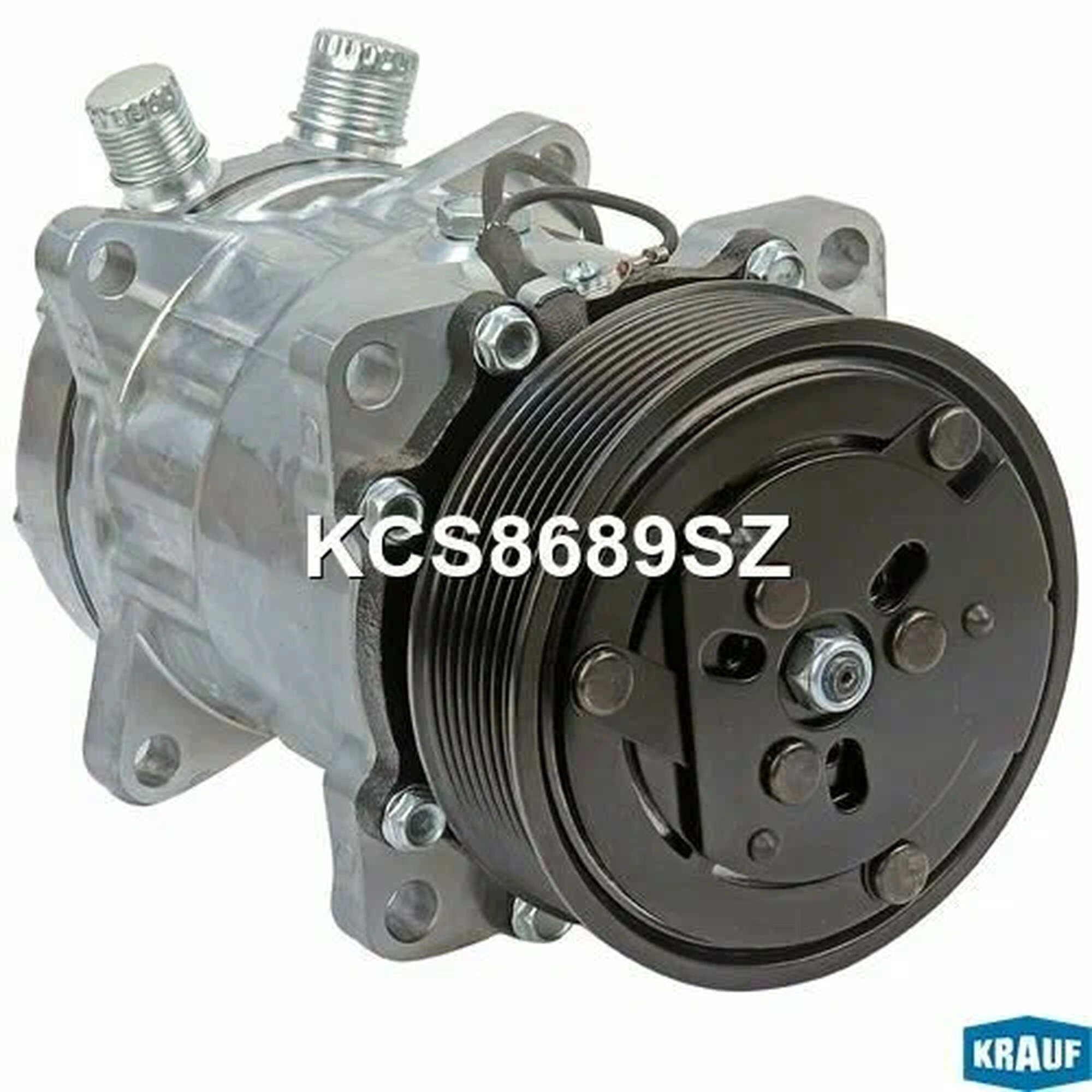 Компрессор кондиционера KRAUF KCS8689SZ для спецтехники NEW HOLLAND