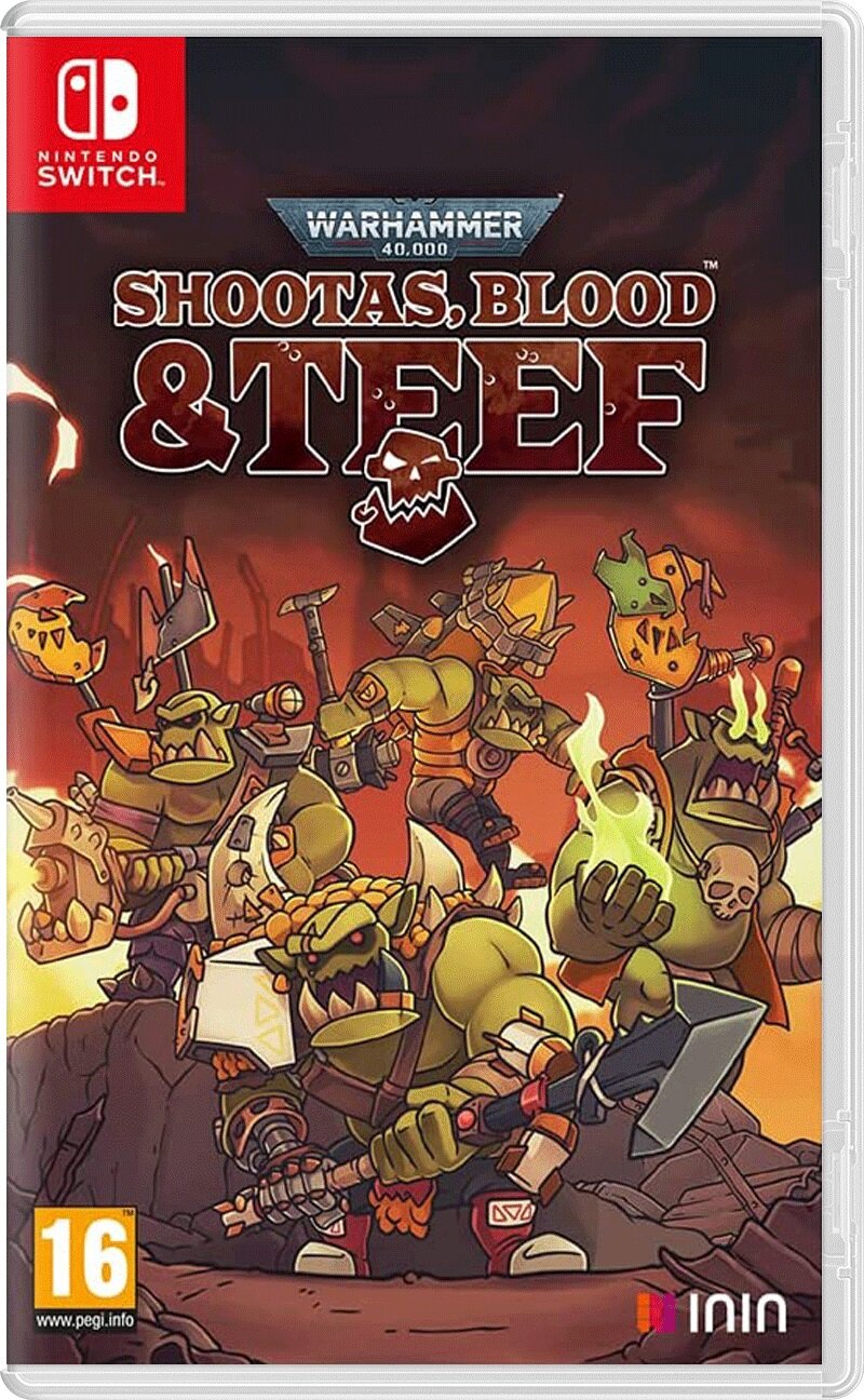 Warhammer 40.000 Shootas, Blood and Teef для Nintendo Switch (русские субтитры)