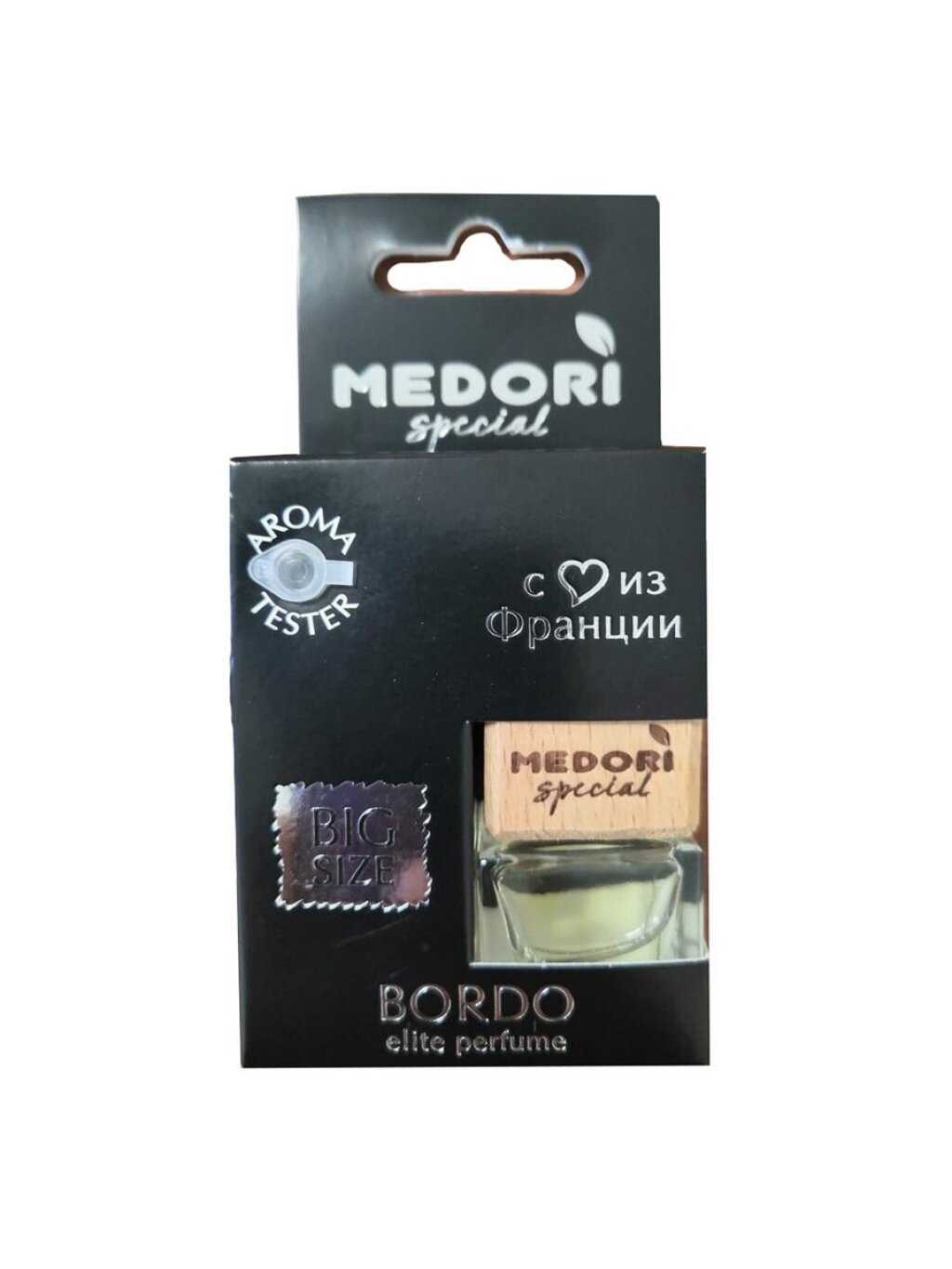 Ароматизатор подвесной MEDORI TB-4021 Bordo/Бордо 50 мл