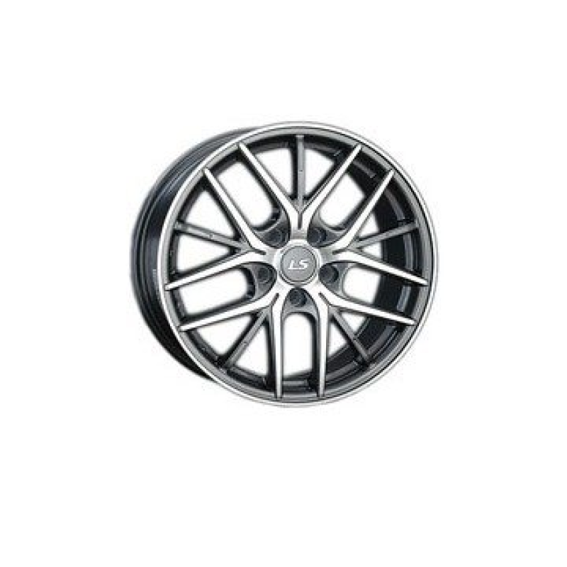 Диск колесный LS Wheels 315 6,0x15 4x100 Dia60.1 ET50 цвет GMF (темно-серый, полировка)
