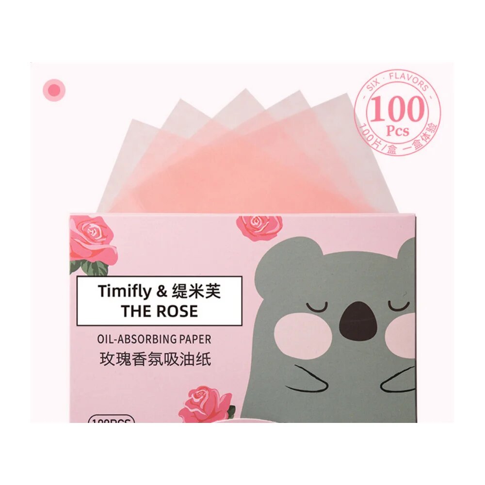 Промокательная бумага для лица ZHUXAOWAN Pink