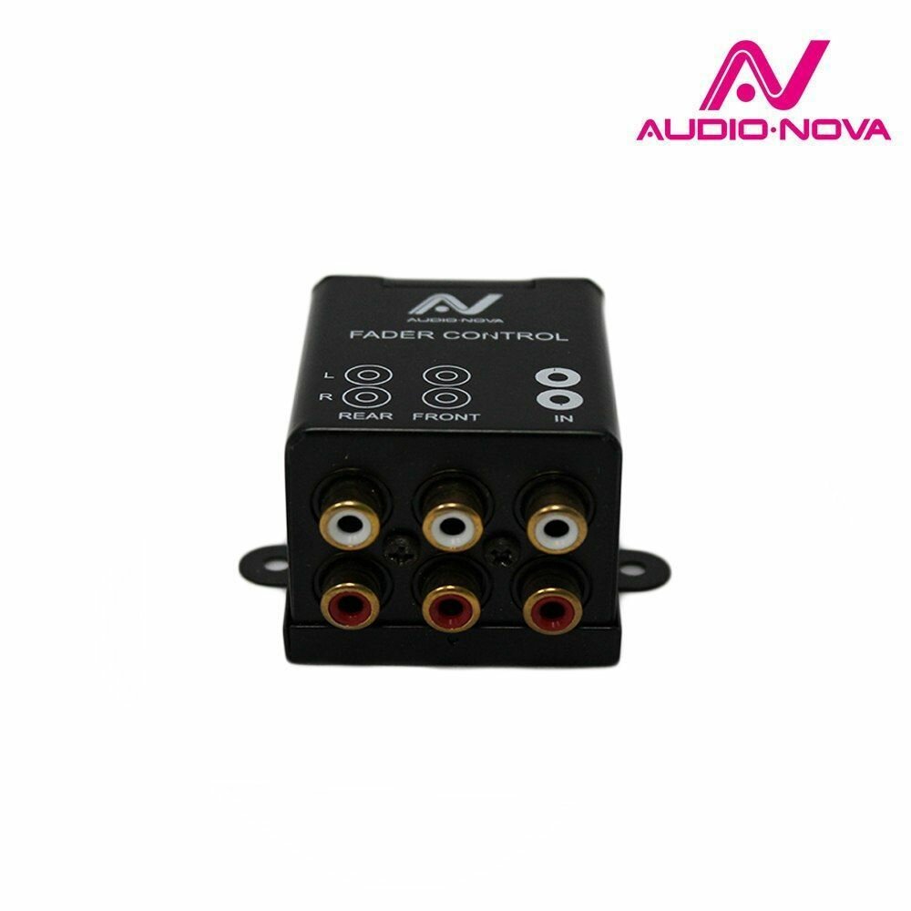 Преобразователь 2-х каналов RCA в 4 канала RCA с регулировкой Фронт-Тыл AUDIO NOVA LSC.1
