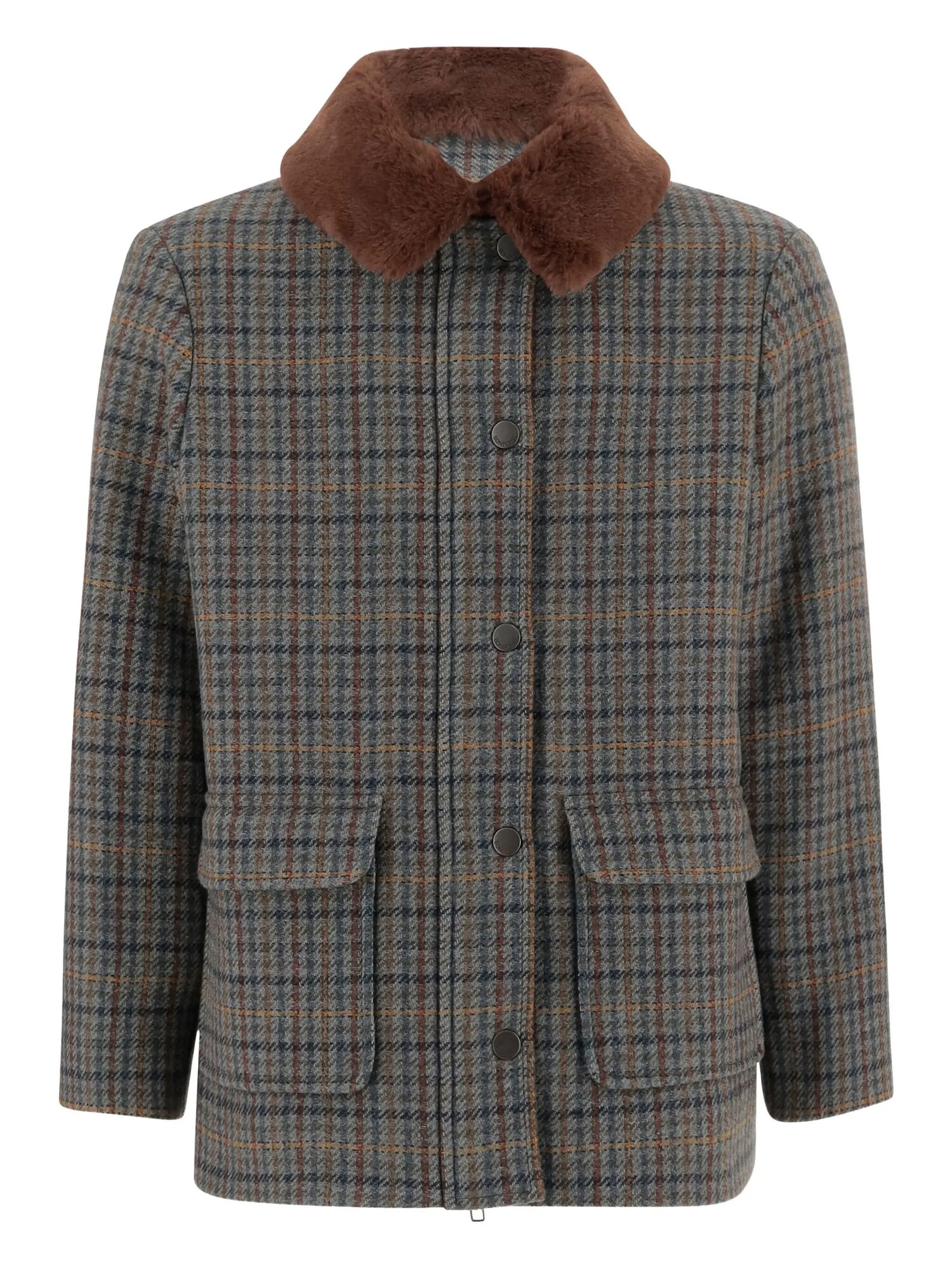 Пальто Check-pattern coat