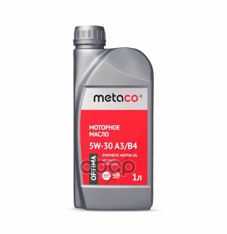 METACO Масло Моторное Metaco Optima 5W-30 A3/B4 1L