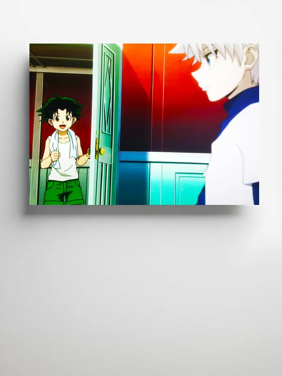 Постер hunter x hunter плакат 38 A3, матовая фотобумага премиум качества — фото 1
