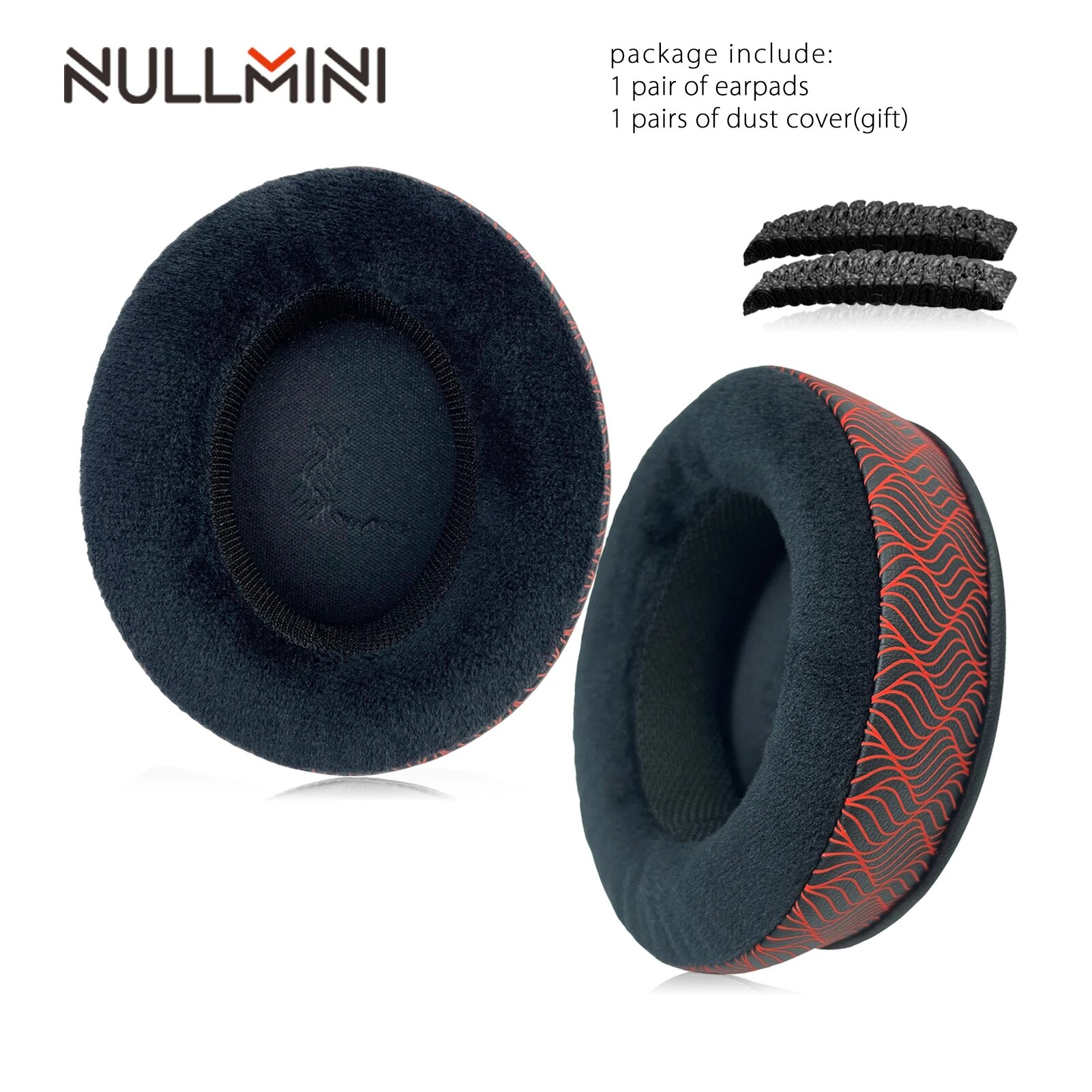 Сменные амбушюры NullMini для наушников Sennheiser HD650, HD660, HD660S, HD600, HD580, HD565, HD545, HD535