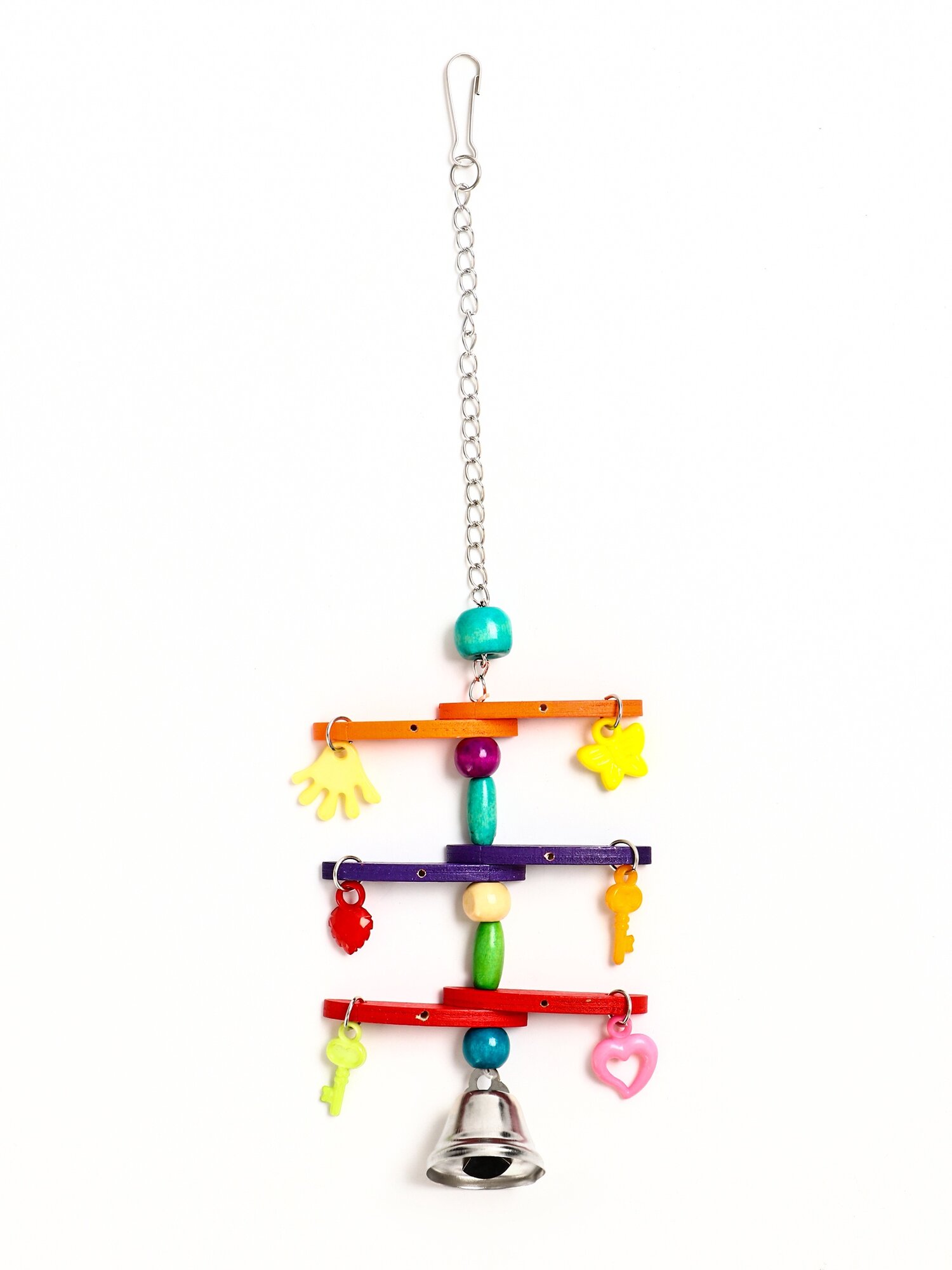 Игрушка для птиц «Перекладина», цвет микс