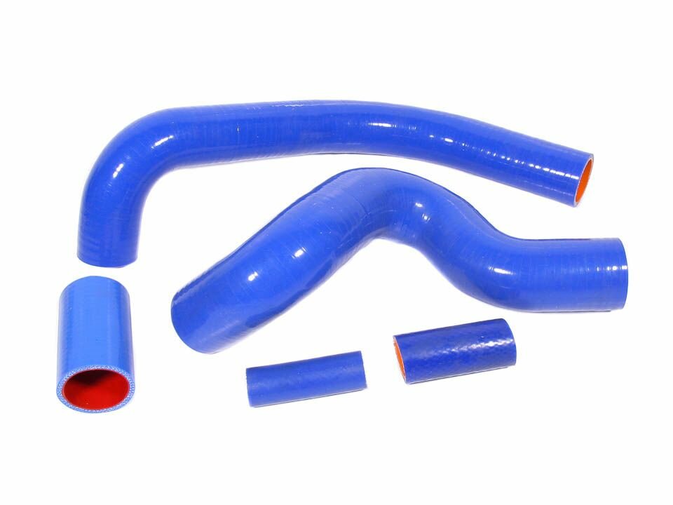 Патрубки радиатора УАЗ PATRIOT дв.409 с конд. комплект 5шт армированный силикон Technik