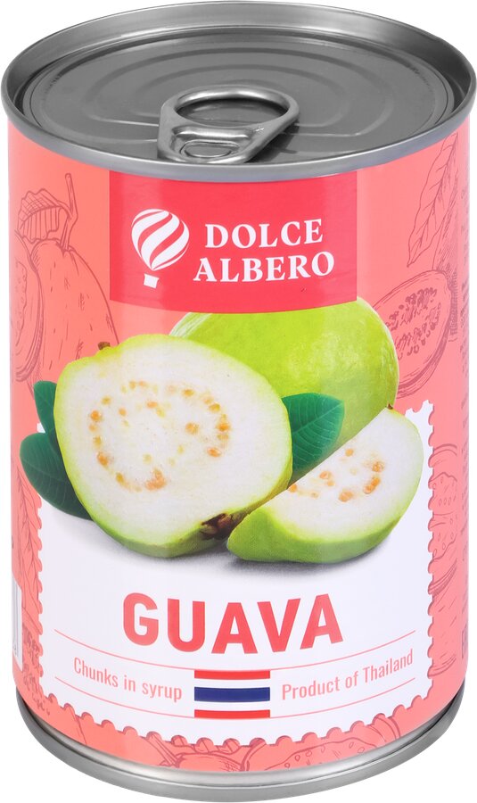 Гуава DOLCE ALBERO кусочки в сиропе, 425мл
