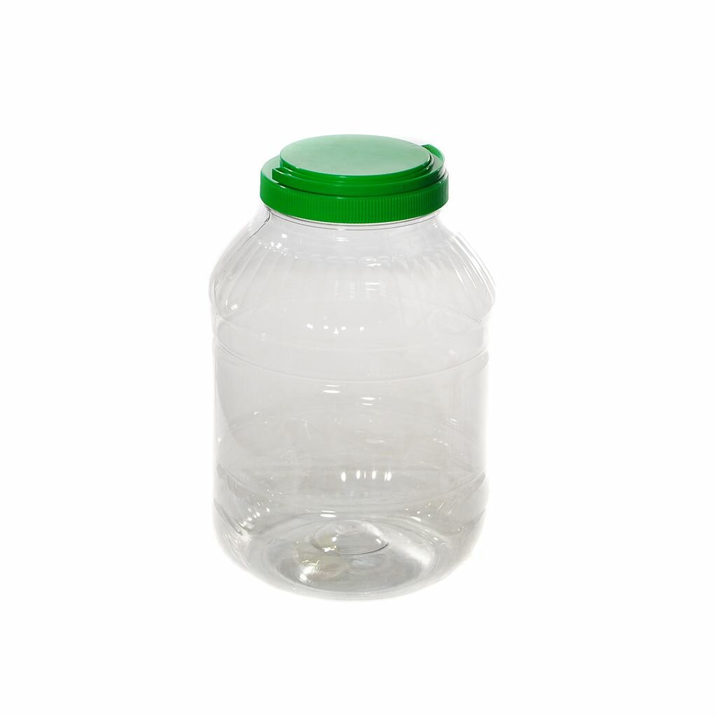 Бидон пластиковый, Альтернатива, 5 л, с ручкой, в ассортименте