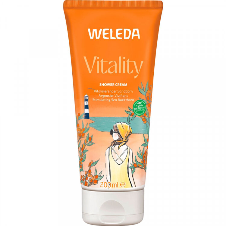 WELEDA Крем для душа Vitality с облепихой 200 мл