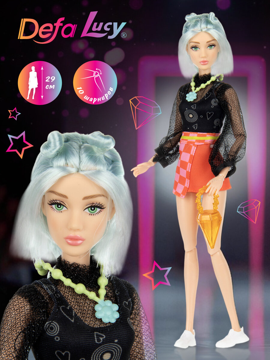 Кукла шарнирная для девочек, 29 см, Veld Co / Стильная кукла 136515