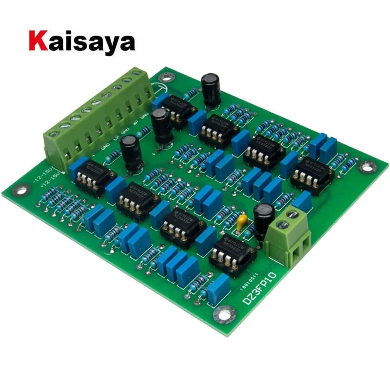 Preamp NE5532 Op может настроить/настроить три-кроссовер с делителем частоты тройной Среднечастотный басовый выход