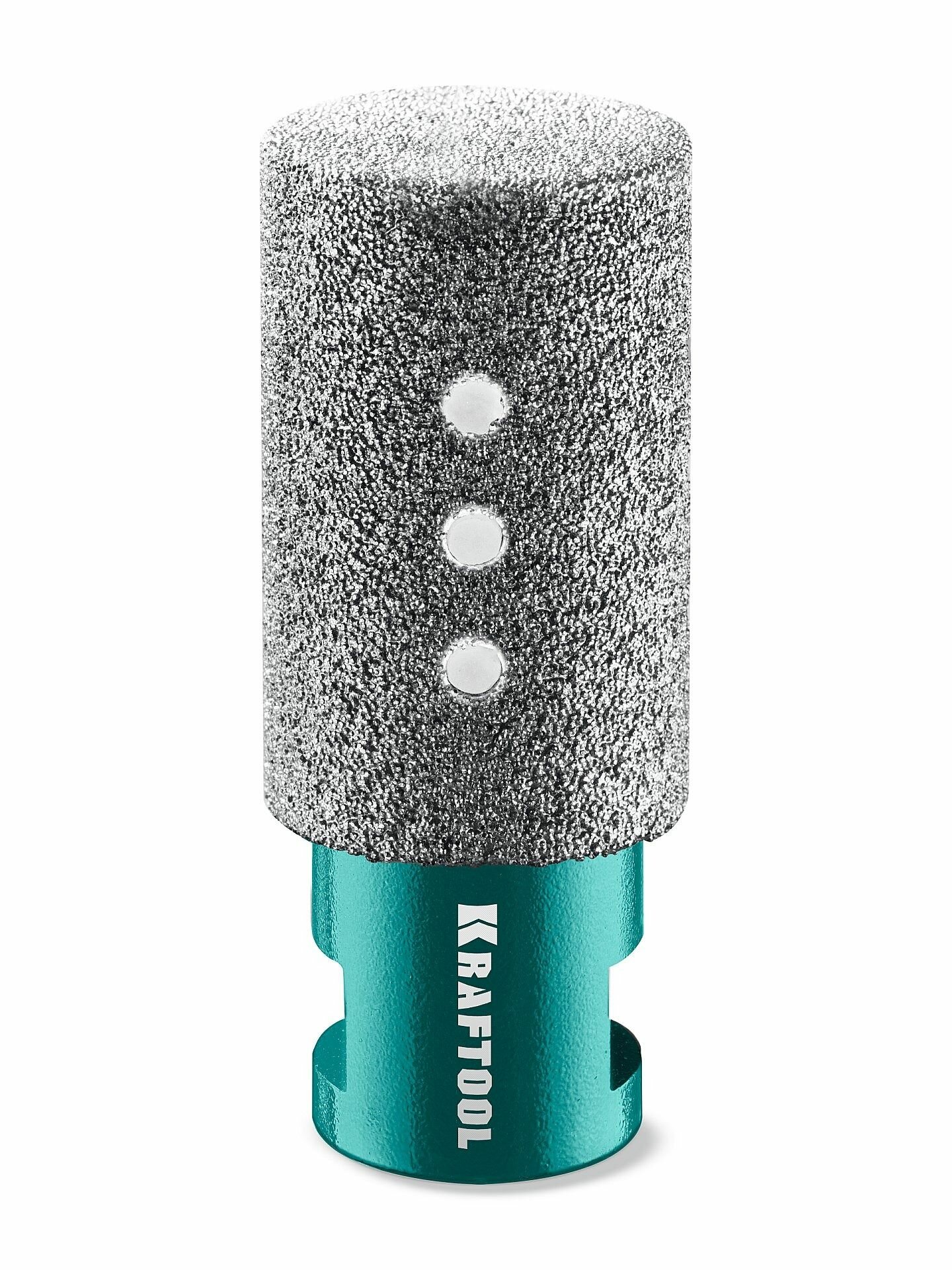 Вакуумная алмазная фреза пальчиковая, KRAFTOOL VS DIAMOND d 30 мм (М14, 50 мм)