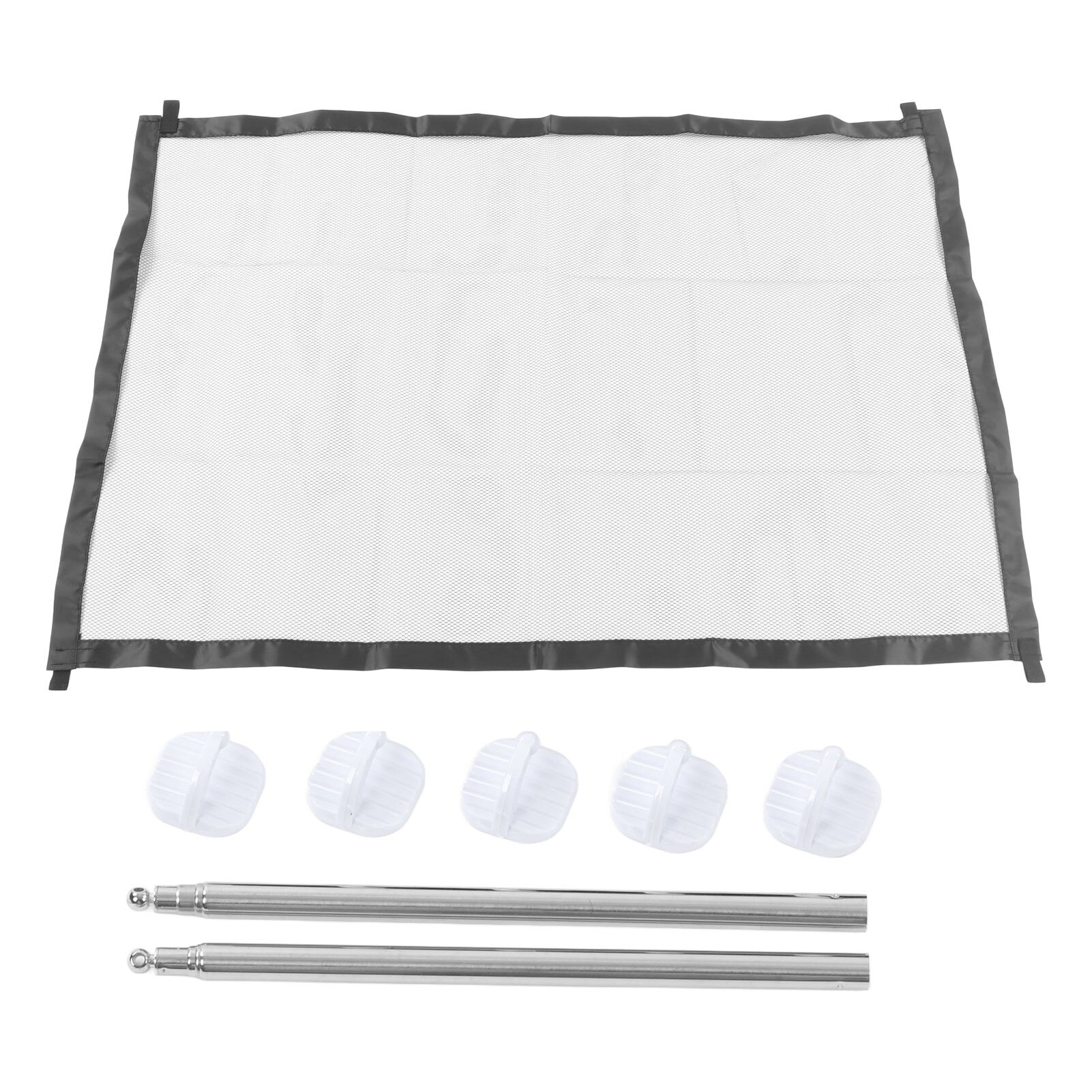 Расширяемые собачьи сетчатые ворота складывают безопасные ворота детские ворота с 5 крючками для дверных проемов лестницы тип 1